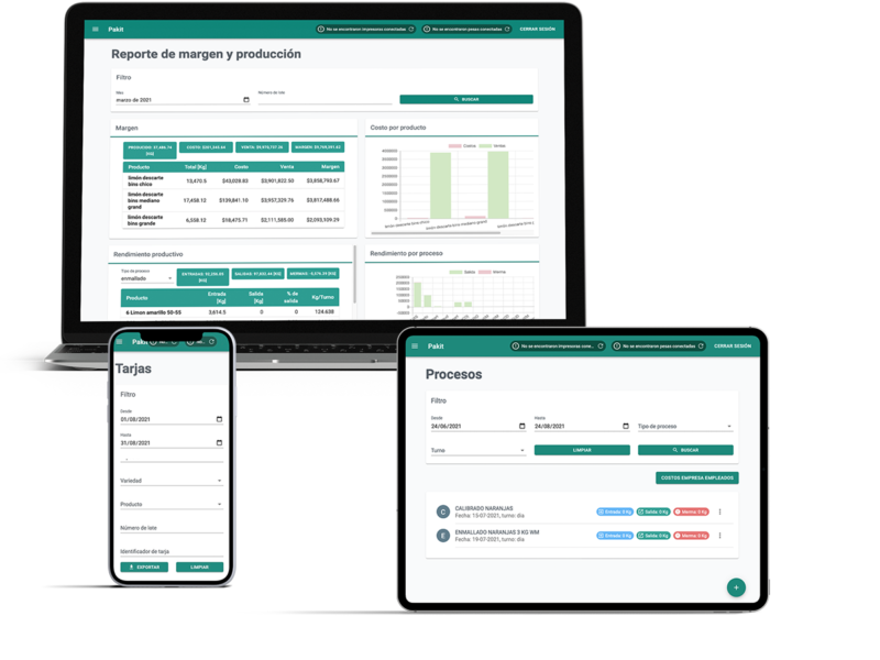 Pakit – Software de packing y poscosecha